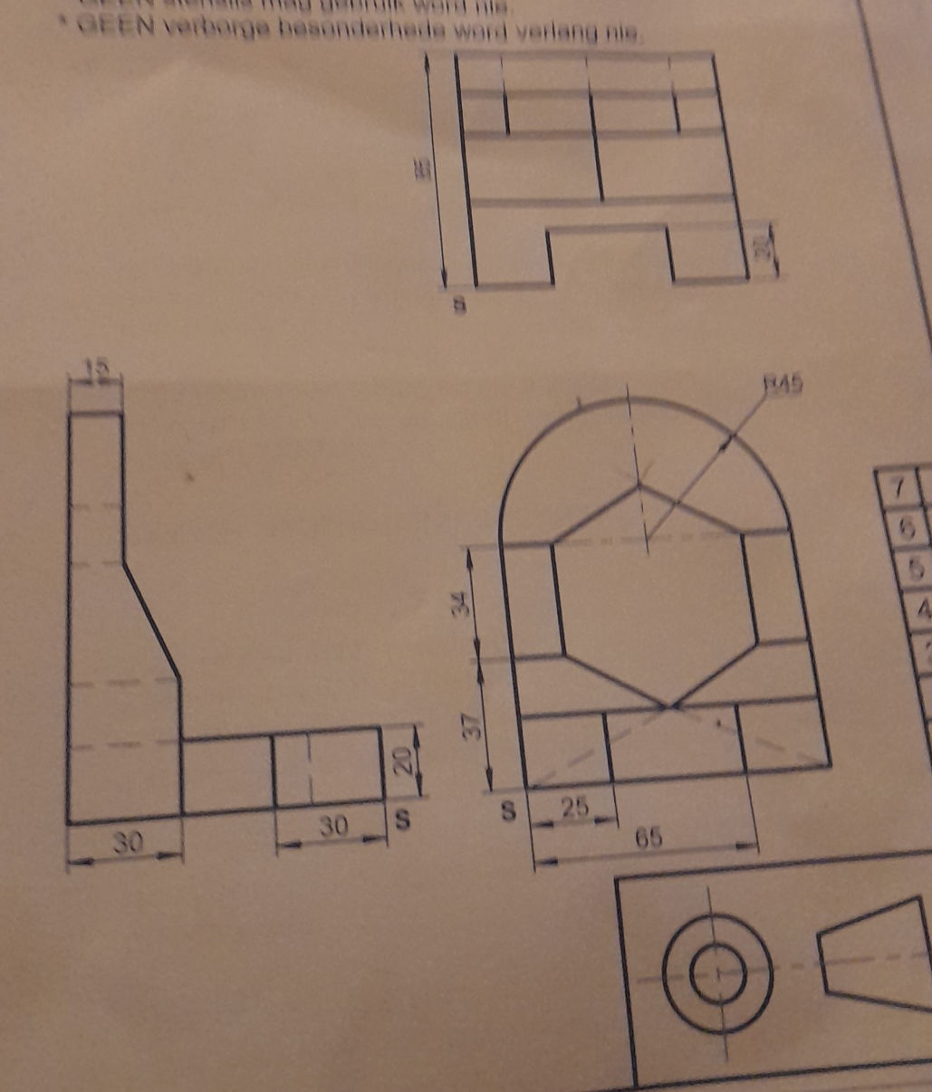 The image contains multiple 2D engineering | StudyX