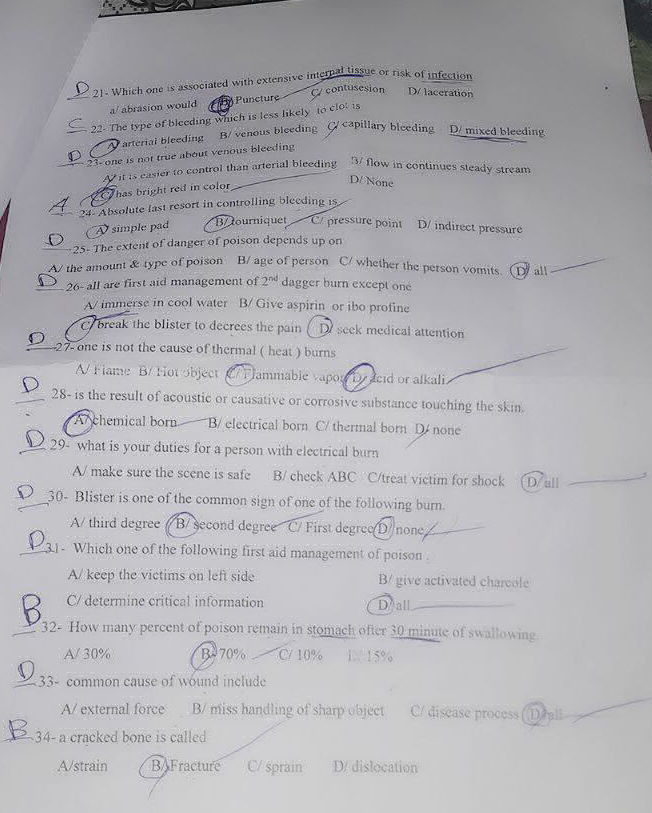 21- Which one is associated with extensive | StudyX