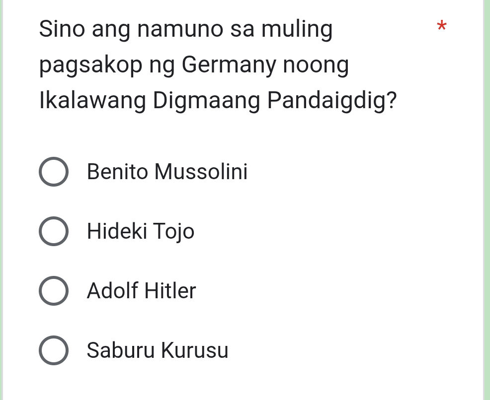Sino ang namuno sa muling pagsakop ng | StudyX