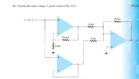 14. Calculate the output voltage, $V_o$, in | StudyX