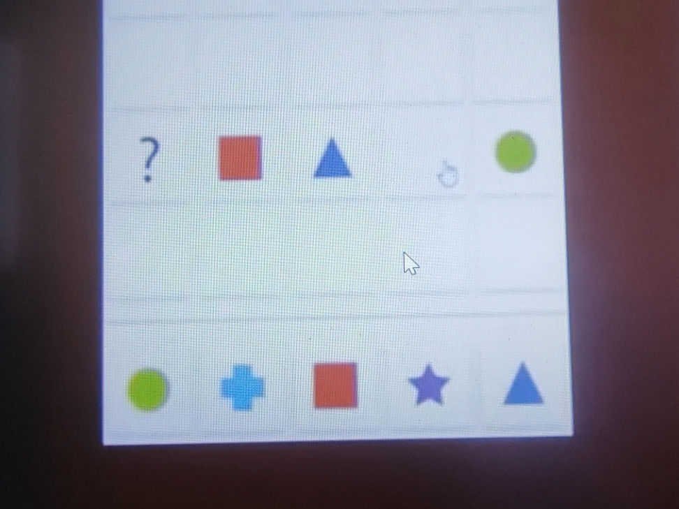 The image presents a pattern recognition | StudyX