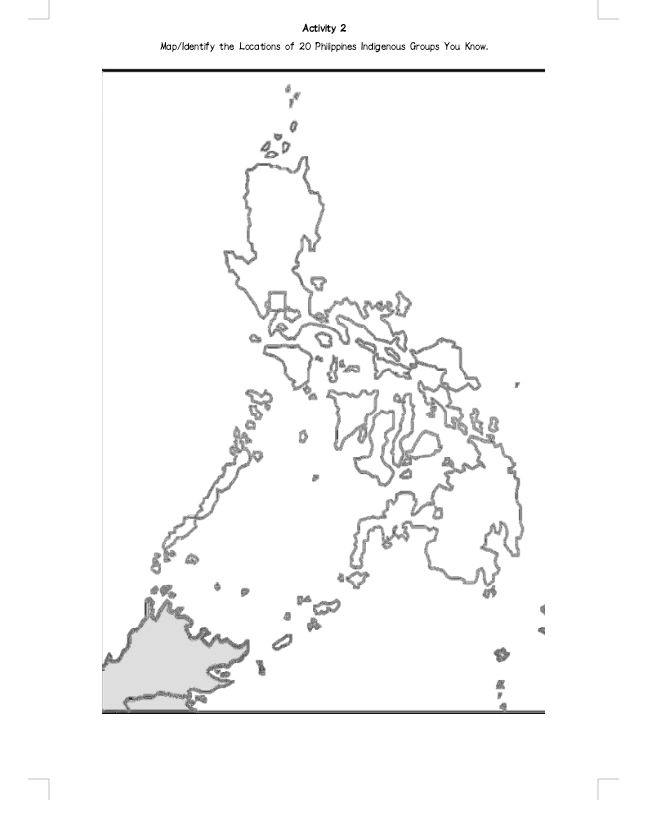 Activity 2 Map/Identify the Locations of 20 | StudyX