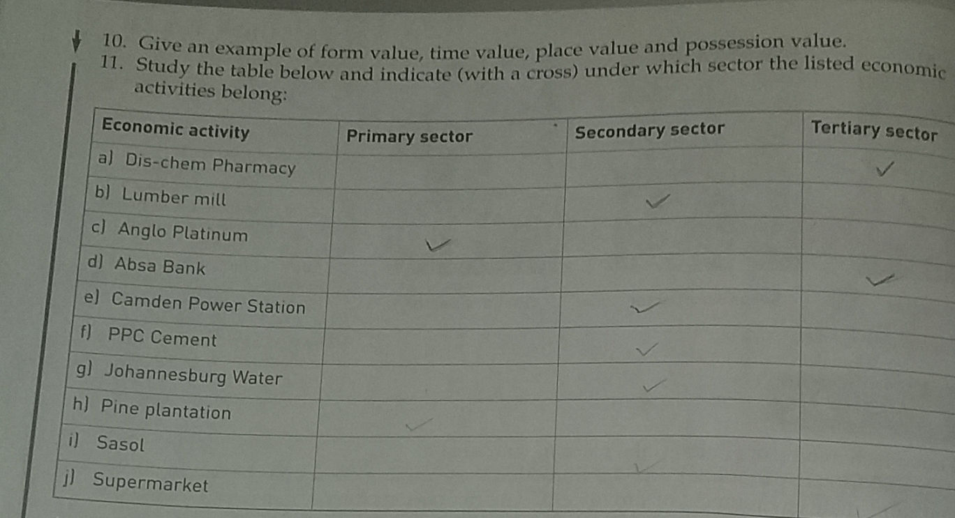 10. Give an example of form value, time | StudyX