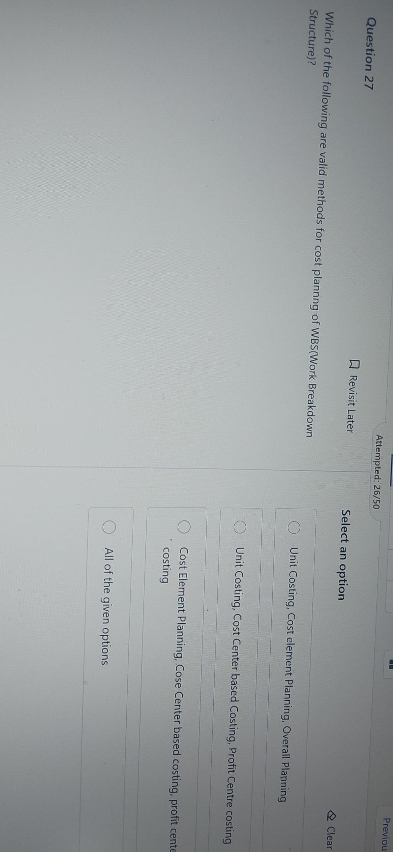 Which of the following are valid methods for | StudyX