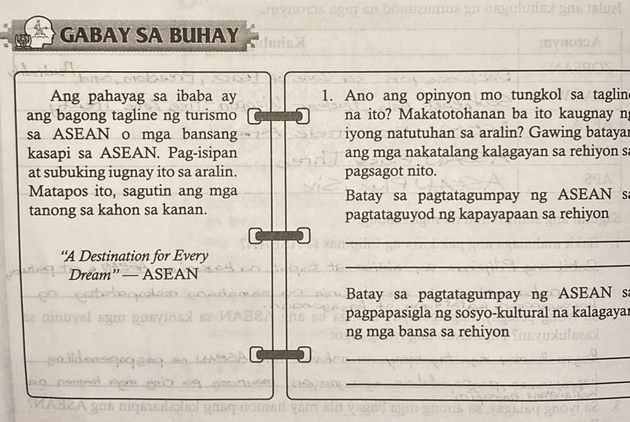 Ang pahayag sa ibaba ay ang bagong tagline | StudyX