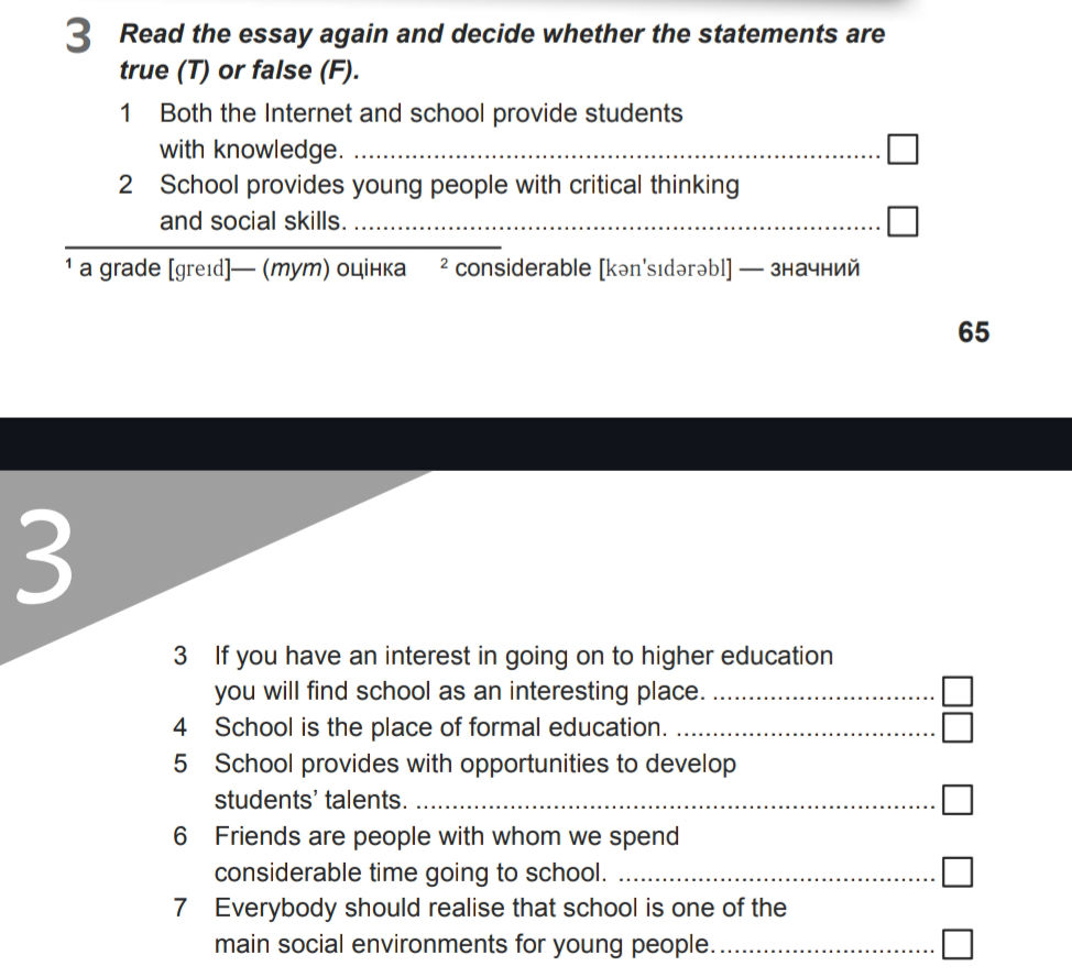 3 Read the essay again and decide whether | StudyX