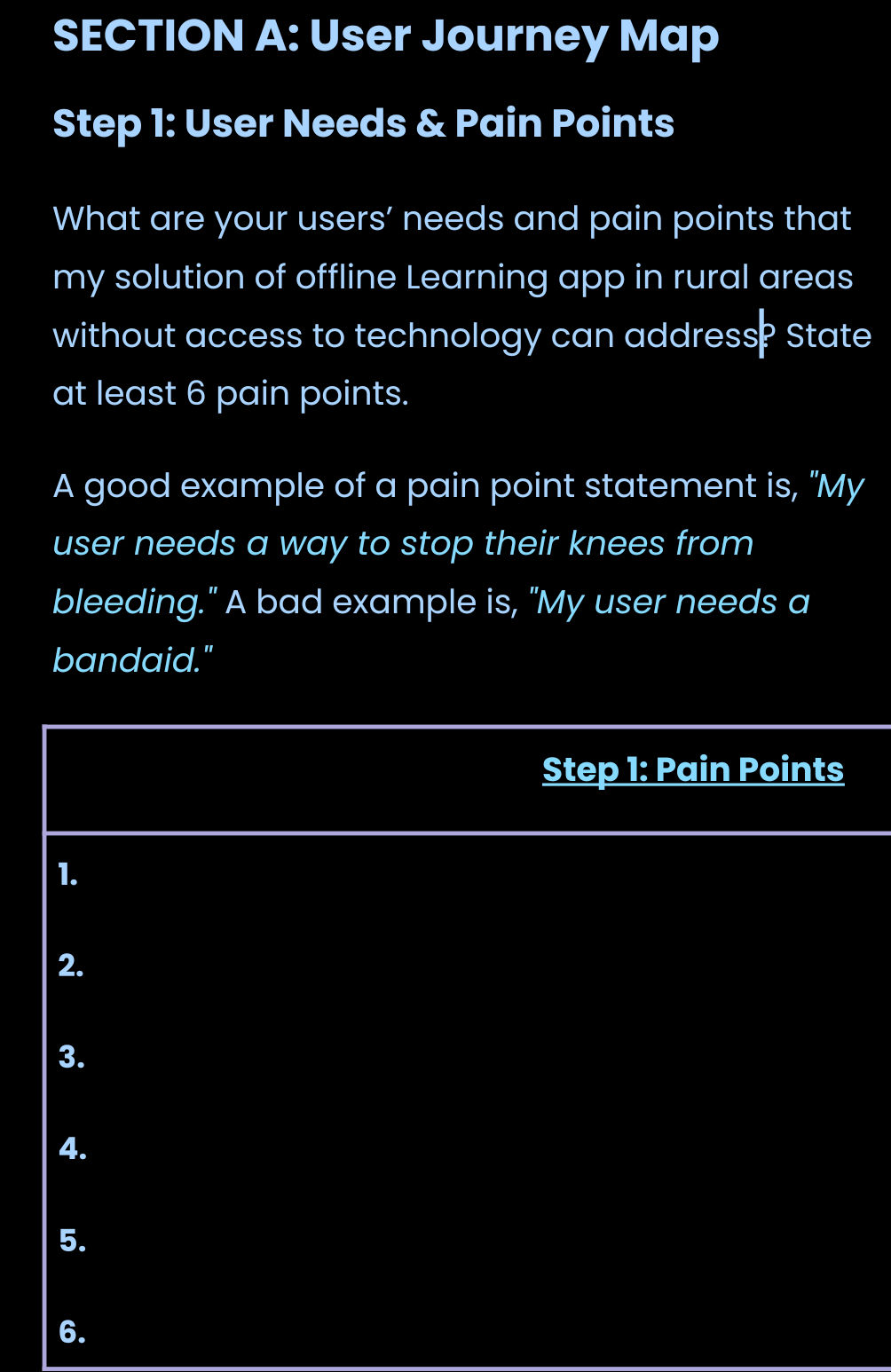 What are your users' needs and pain points | StudyX