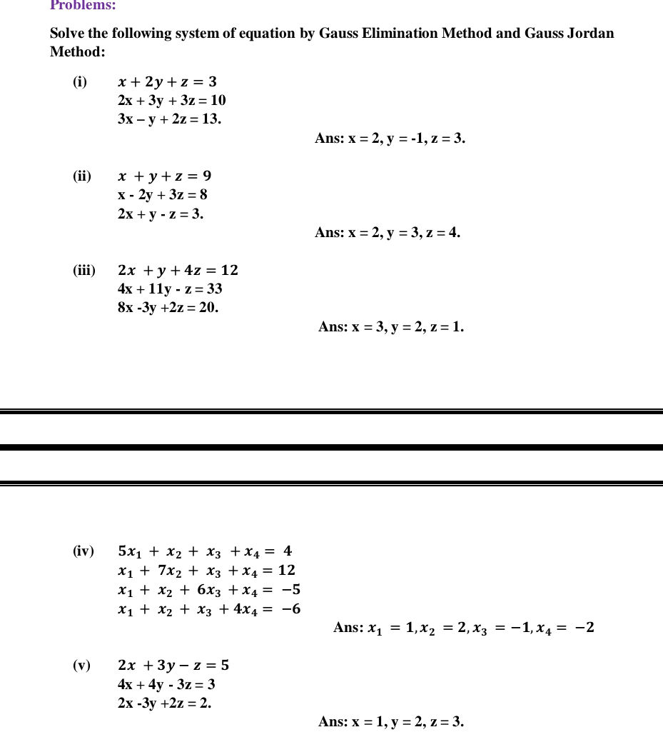 Solve the following system of equation by | StudyX