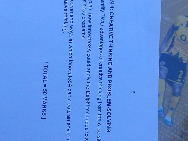 N 4: CREATIVE THINKING AND PROBLEM-SOLVING | StudyX