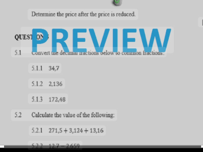 Determine the price after the price is | StudyX