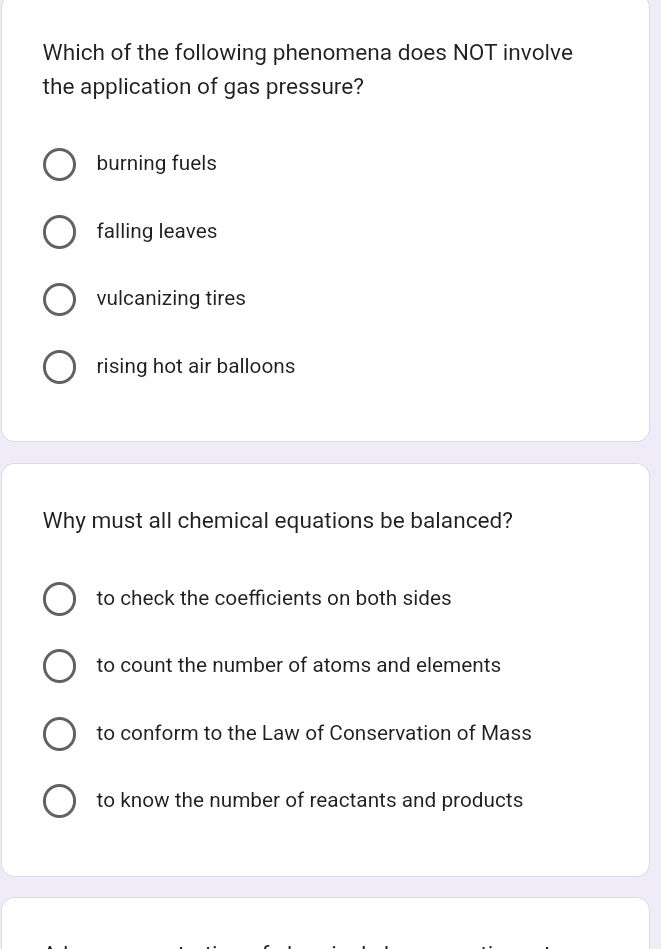 Which of the following phenomena does NOT | StudyX