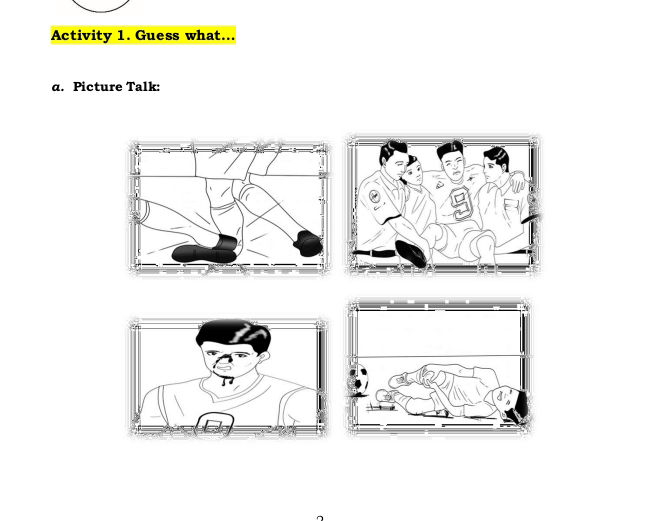 Activity 1. Guess what... a. Picture Talk: | StudyX