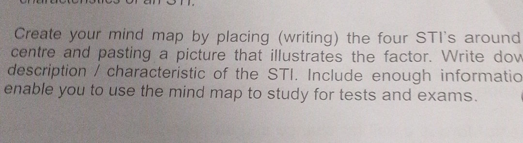 Create your mind map by placing (writing) | StudyX