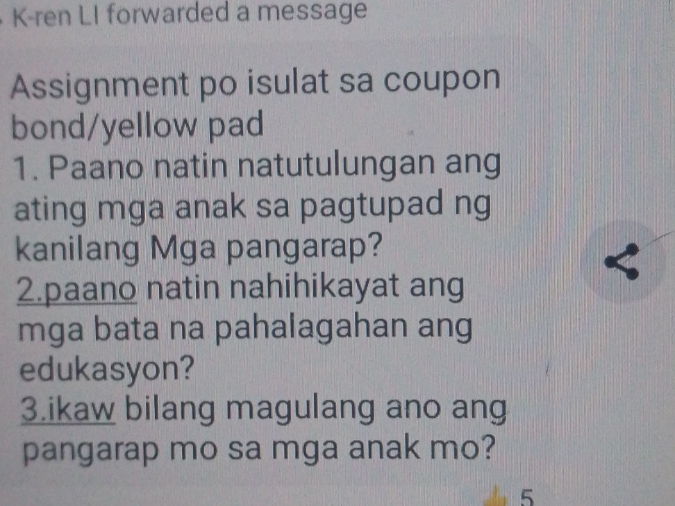 Assignment po isulat sa coupon bond/yellow | StudyX