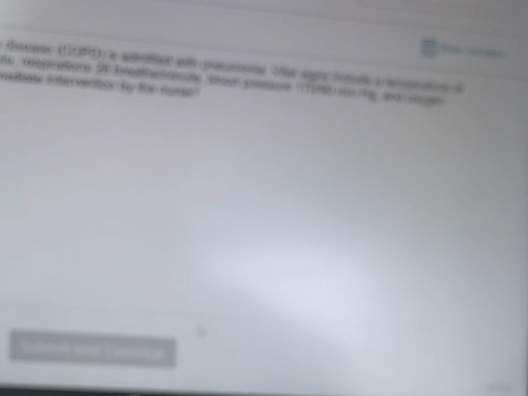 A patient with chronic obstructive pulmonary | StudyX