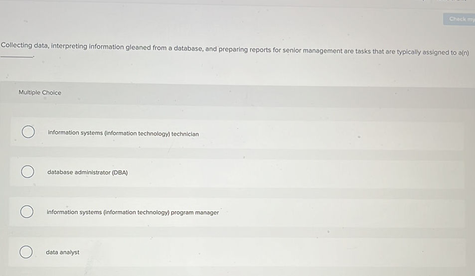 Collecting data, interpreting information | StudyX