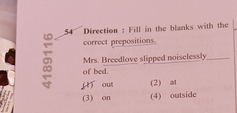 Direction: Fill in the blanks with the | StudyX