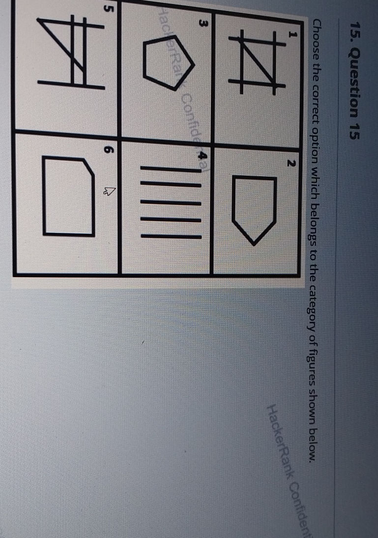15. Question 15 Choose the correct option | StudyX