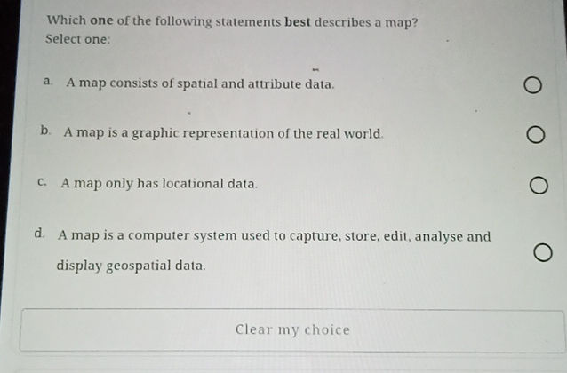 Which one of the following statements best | StudyX