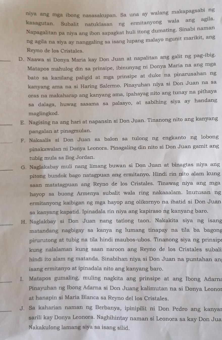 niya ang mga ibong nasasakupan. Sa una ay | StudyX