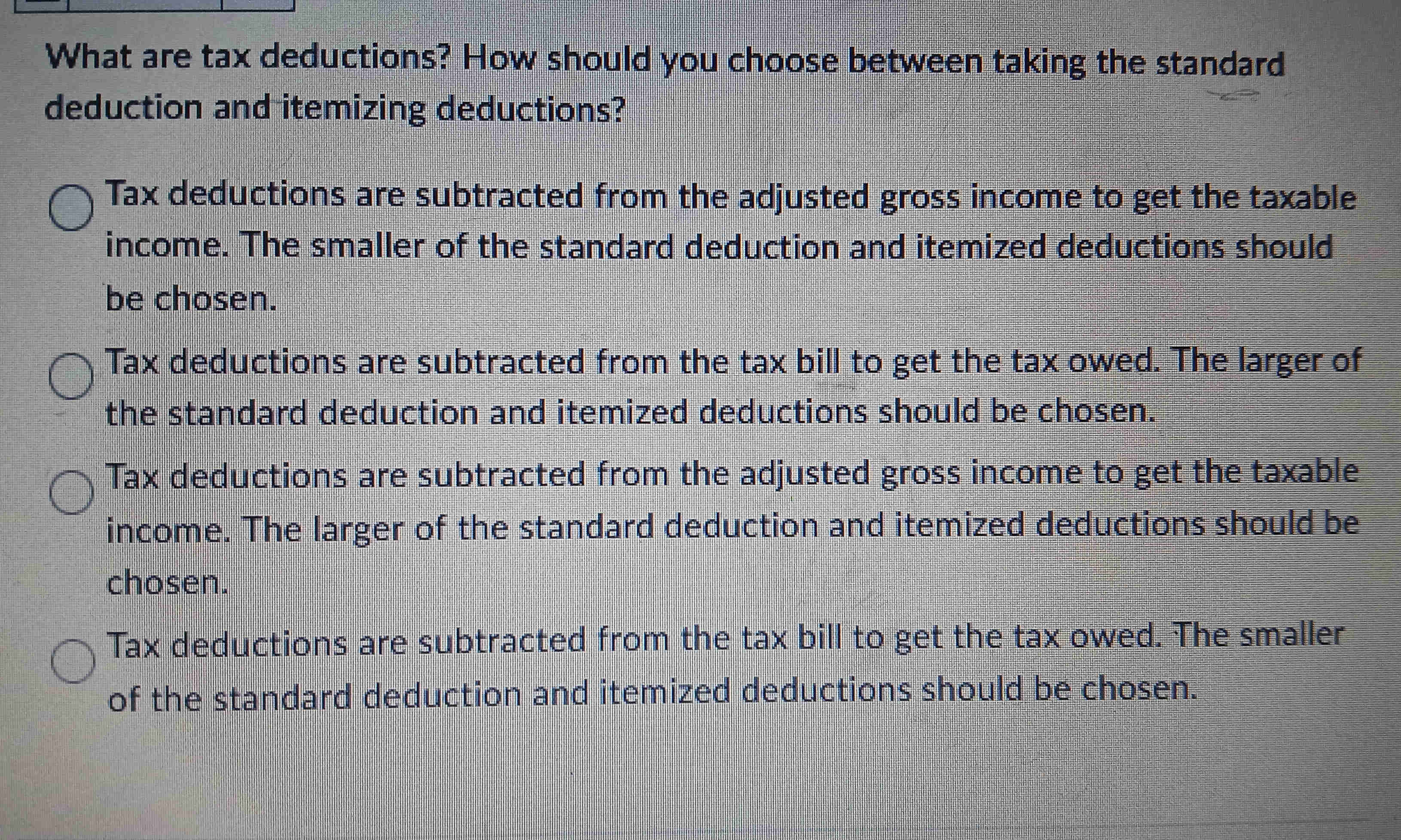 What are tax deductions? How should you | StudyX