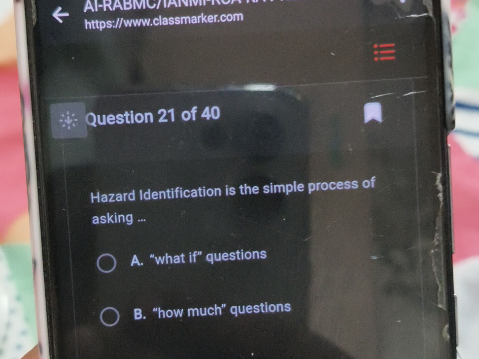 Hazard Identification is the simple process | StudyX