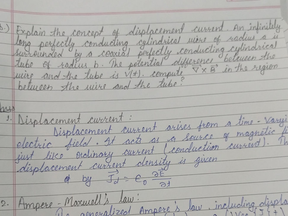8.) Explain the concept of displacement | StudyX