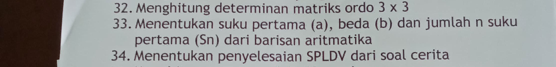 32. Menghitung determinan matriks ordo 3 x 3 | StudyX