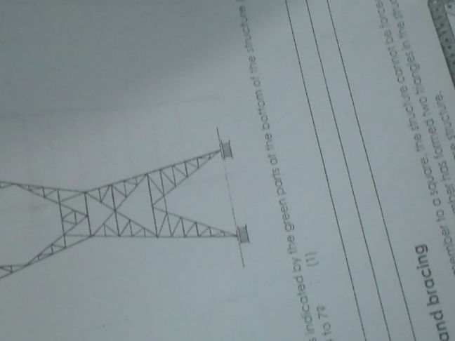 s indicated by the green parts of the bottom | StudyX