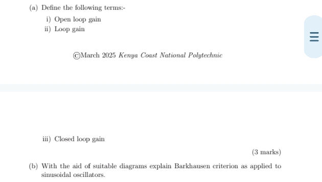 (a) Define the following terms:- i) Open | StudyX