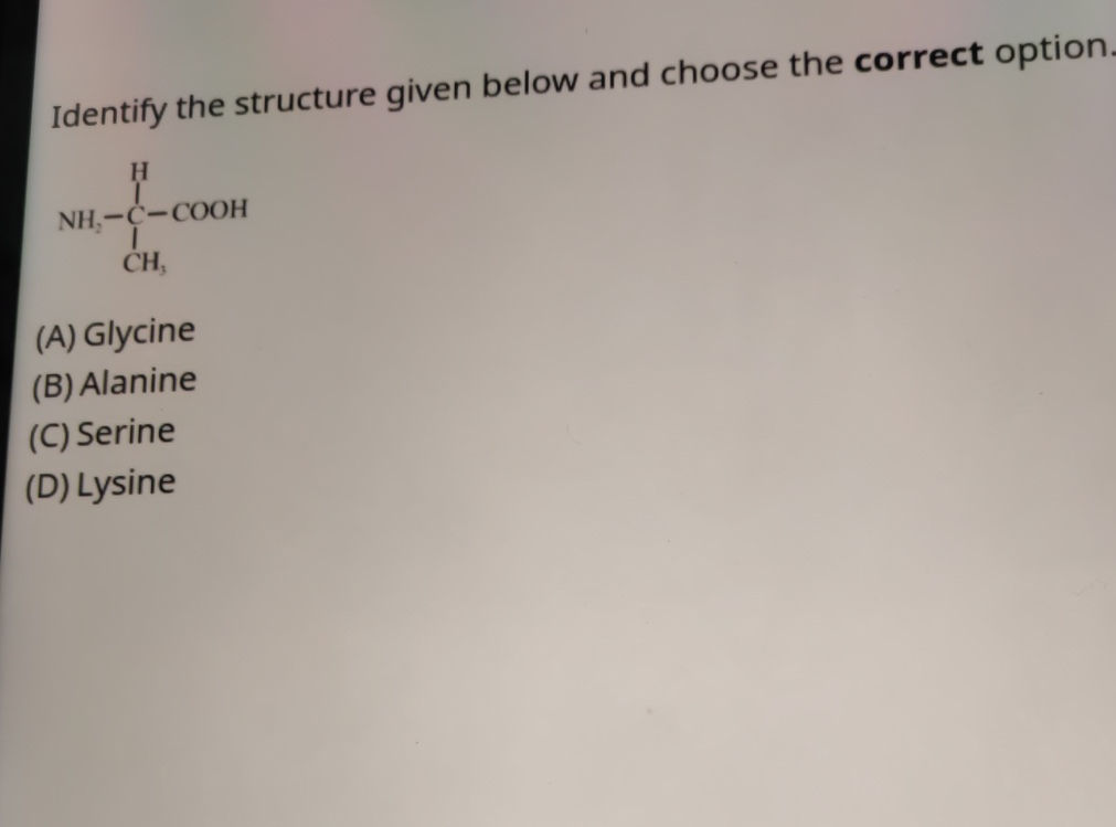 Identify the structure given below and