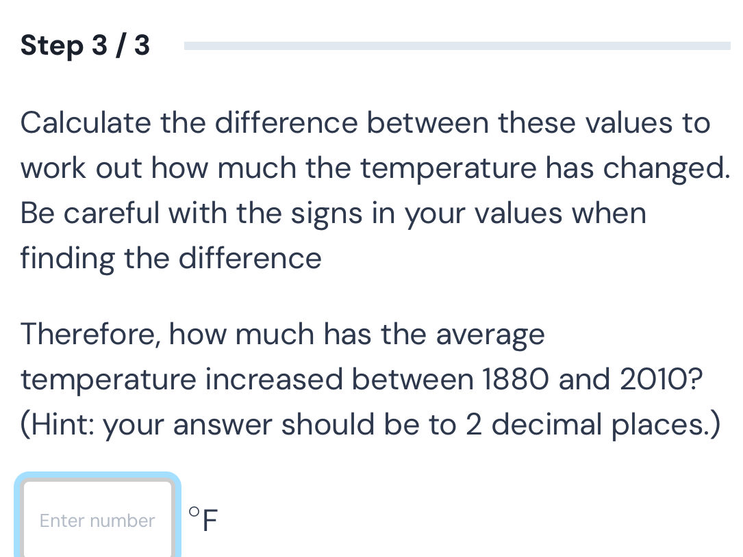 Calculate the difference between these | StudyX