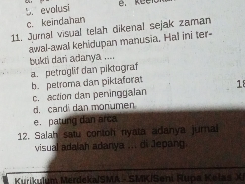 11. Jurnal visual telah dikenal sejak zaman | StudyX
