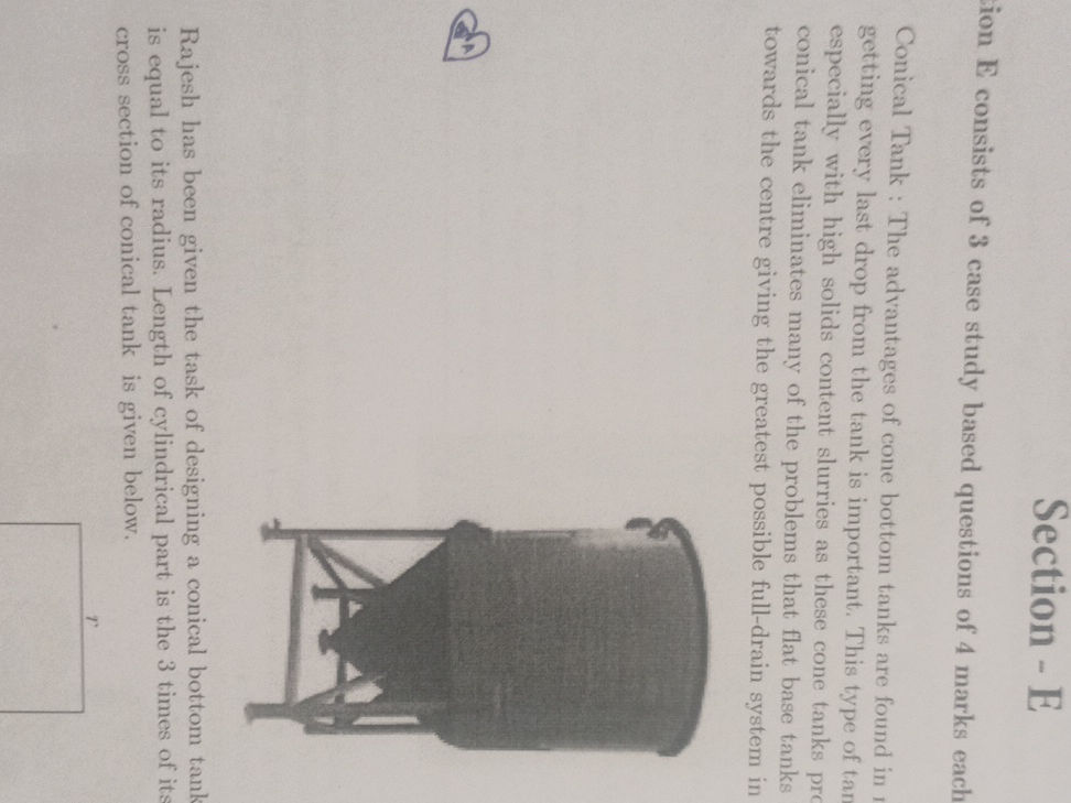 Rajesh has been given the task of designing | StudyX