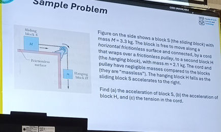 Figure on the side shows a block S (the | StudyX