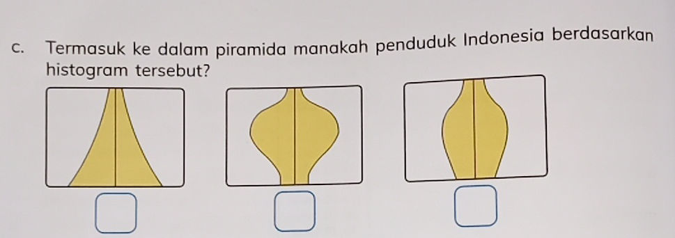 c. Termasuk ke dalam piramida manakah | StudyX