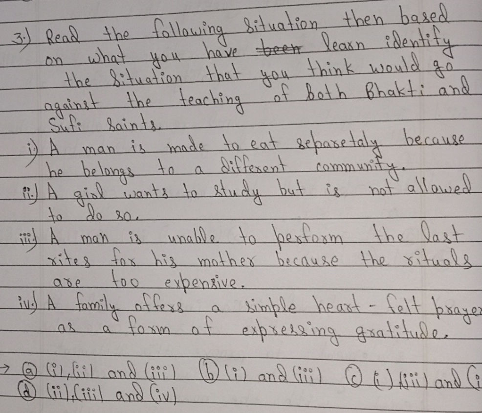 3.) Read the following situation then based | StudyX