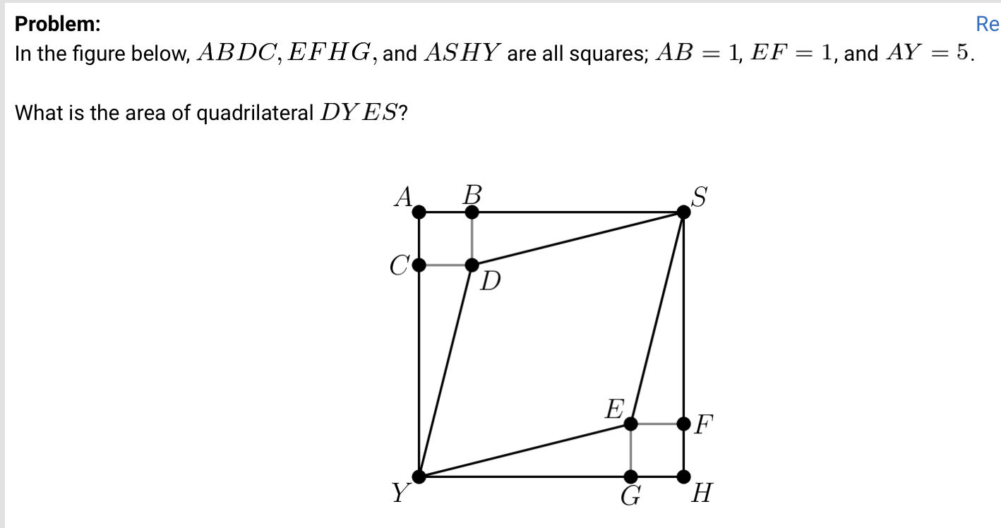 Problem: In the figure below, $ABDC$, | StudyX