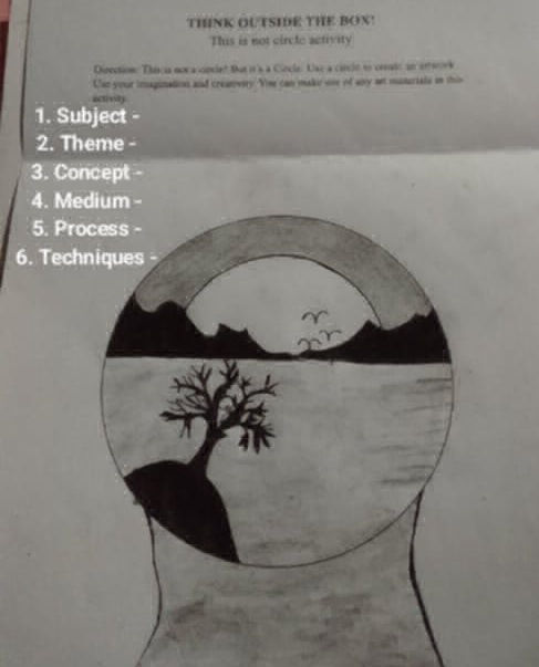 THINK OUTSIDE THE BOX! This is not circle | StudyX