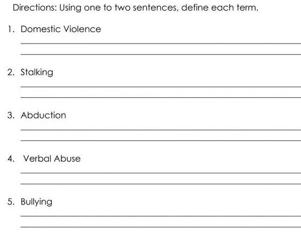 Directions: Using one to two sentences, | StudyX