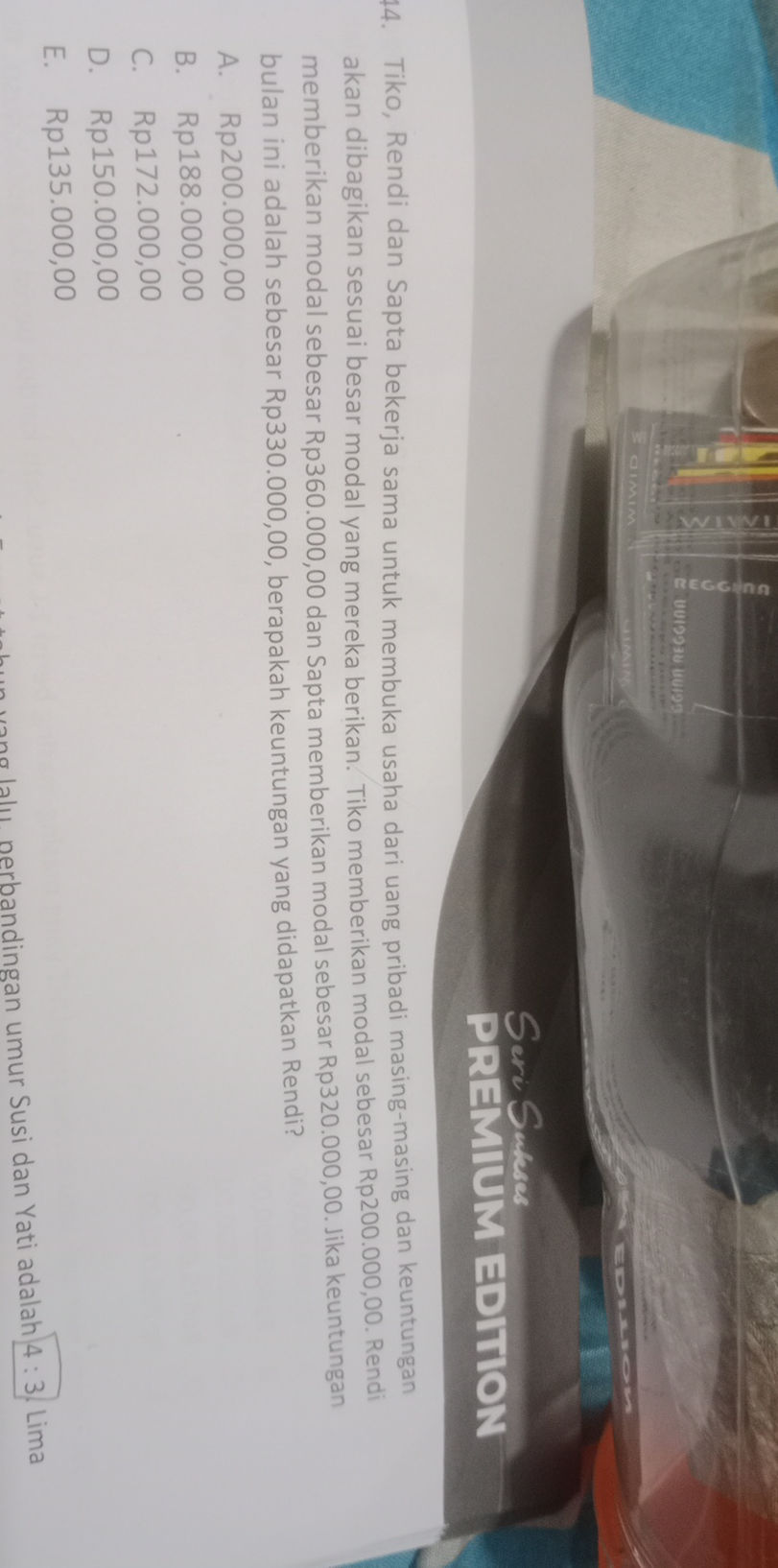 14. Tiko, Rendi dan Sapta bekerja sama untuk | StudyX