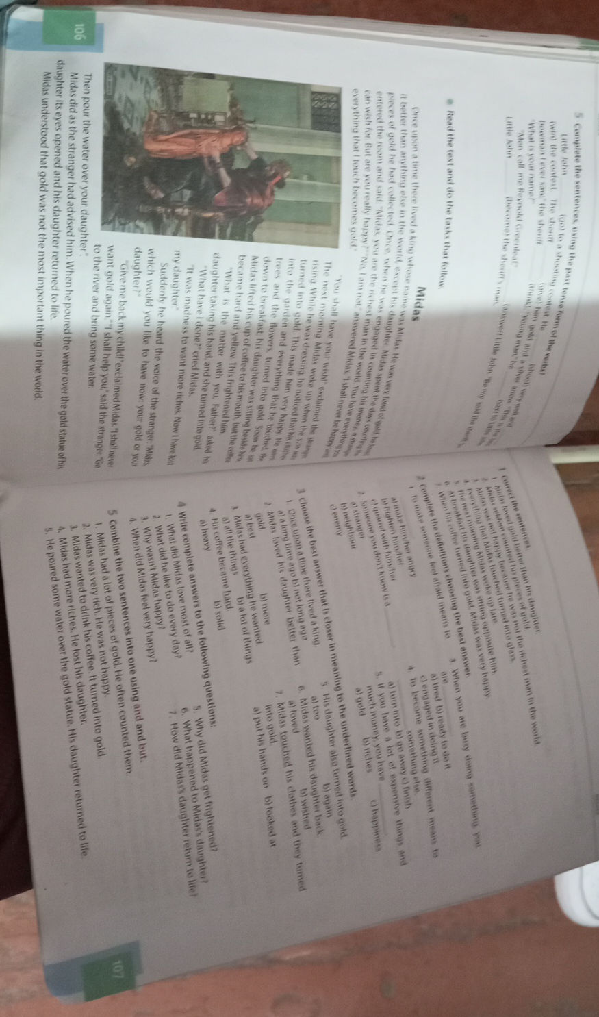 5 Complete the sentences, using the past | StudyX