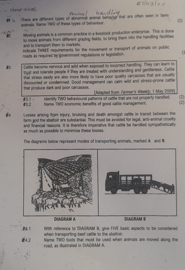 1. There are different types of abnormal | StudyX