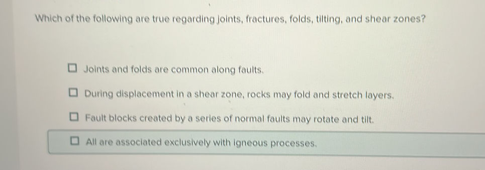 Which of the following are true regarding | StudyX