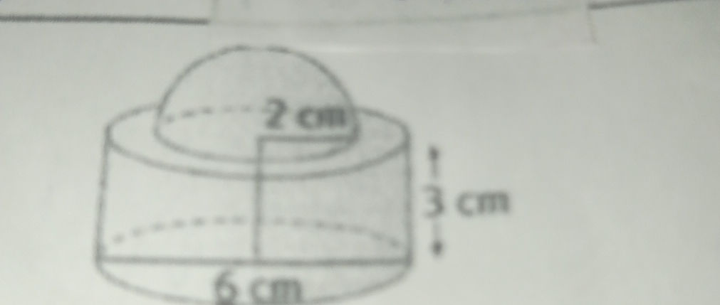 The image shows a composite 3D shape | StudyX