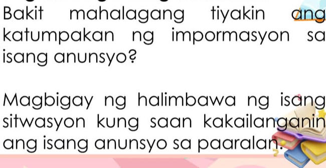 Bakit mahalagang tiyakin ang katumpakan ng | StudyX