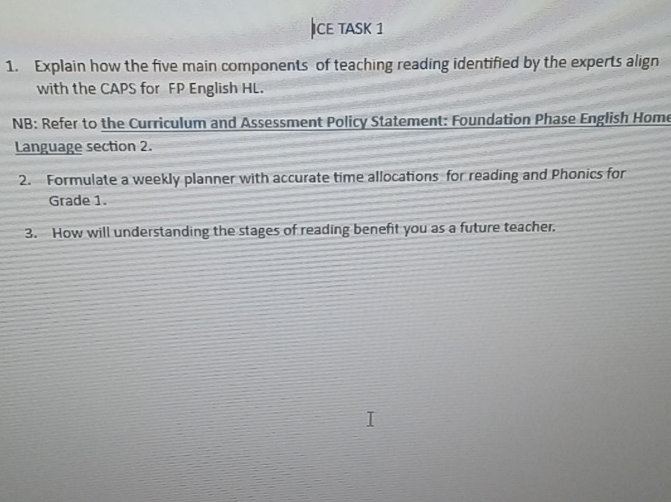 1. Explain how the five main components of | StudyX