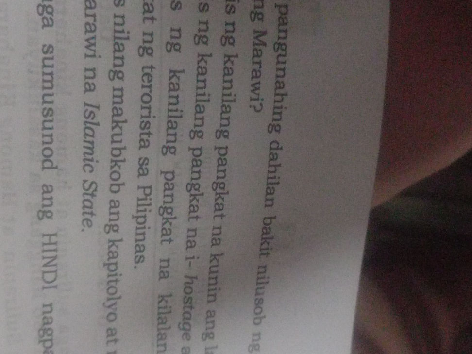 pangunahing dahilan bakit nilusob ng ng | StudyX