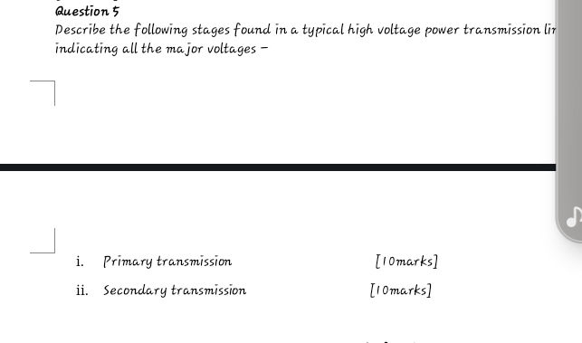 Question 5 Describe the following stages | StudyX
