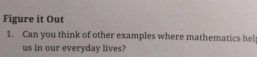 1. Can you think of other examples where | StudyX